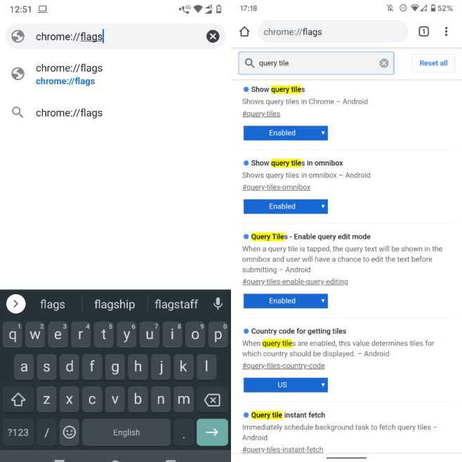 How to remove Query Tiles from Android Google Chrome? - Digital Pradesh